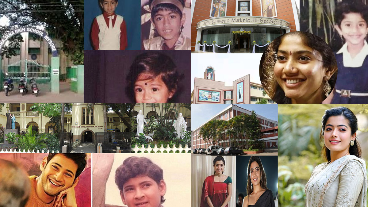 The Schools That Shaped South Indian Celebrities: From Yash to Rashmika Mandanna | Which School ...