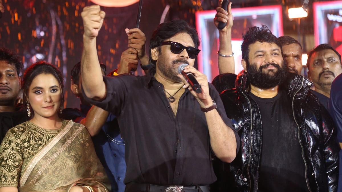 They Call Him OG Concert Photos ft. Pawan Kalyan | Pawan Kalyan Rocks ...