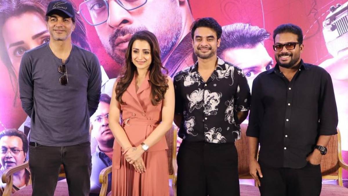 Trisha Krishna, Aju Varghese & Vinay Rai At "Identity" Movie Press Meet ...