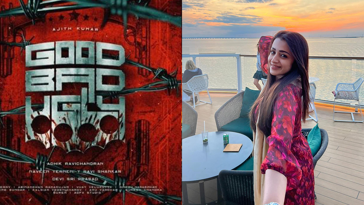 Trisha Krishnan in Spain for Ajith Kumar's "Good Bad Ugly" Shoot ...