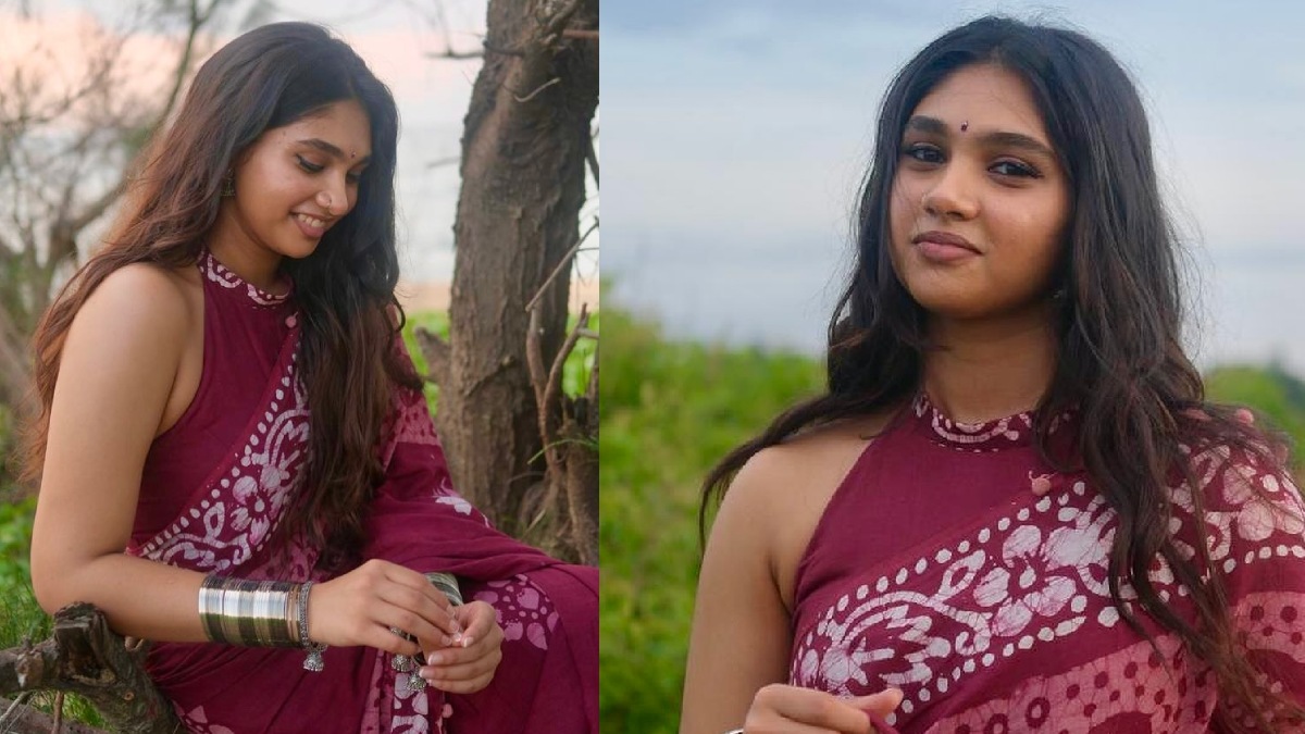 தங்கப்பூவே! கை வைக்காத ஜாக்கெட்டில் ஜோவிகா விஜயகுமார்.. க்யூட் க்ளிக்ஸ் ...