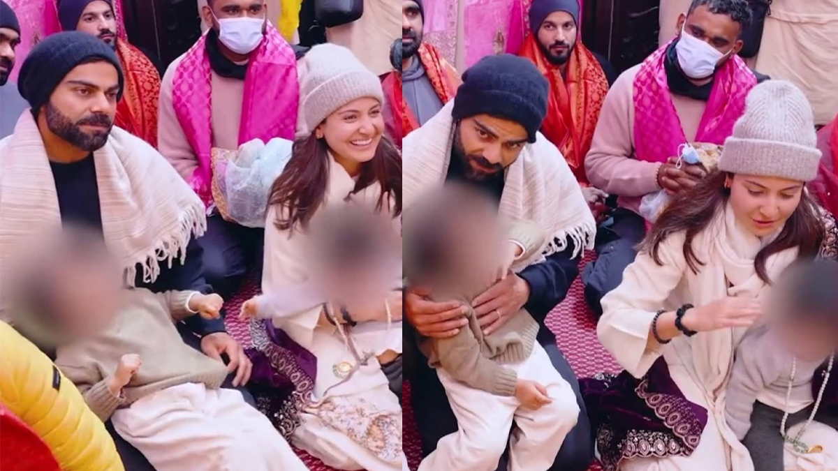 Virat Kohli And Anushka Sharma Visit Spiritual Guru Premanand Ji ...