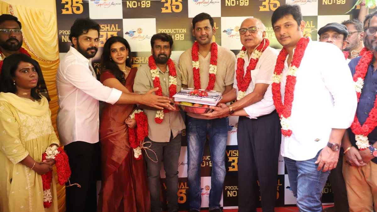 Vishal’s New Movie With Super Good Films Officially Launched | Vishal ...