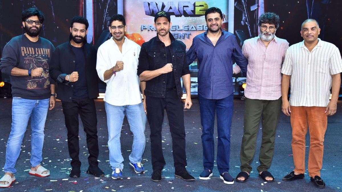 War 2 Movie Pre-Release Event Stills - Filmibeat
