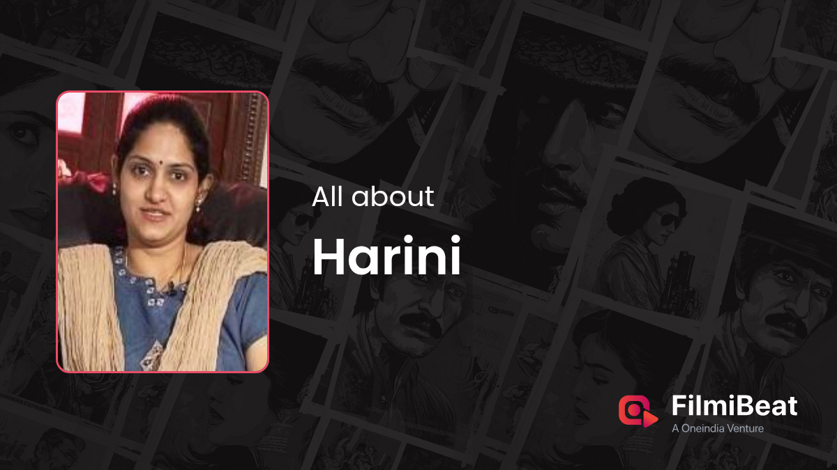 Harini Movies | Harini: Height, Age, Husband, Boyfriend, Biography ...