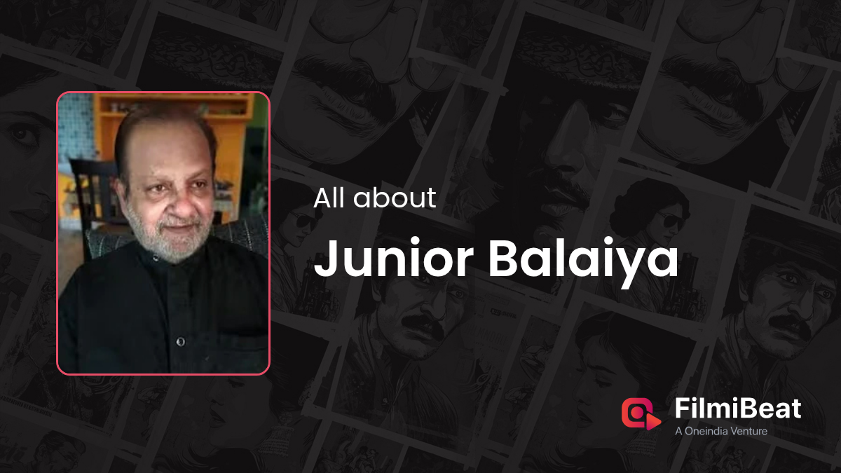 Junior Balaiya Biography | Junior Balaiya Girlfriend, Wife, Family ...
