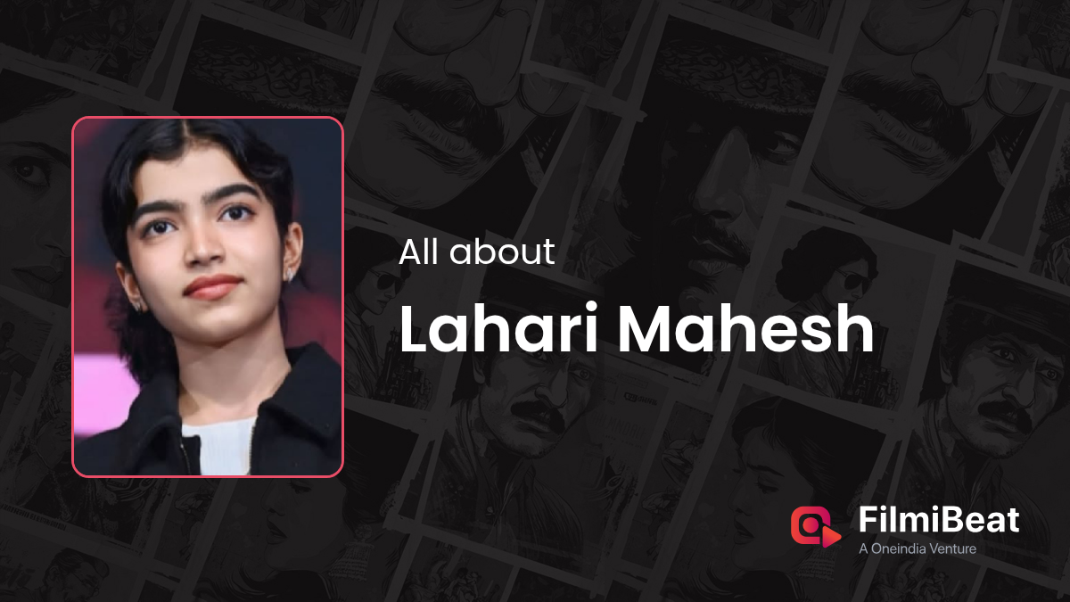 Lahari Mahesh Movies | Lahari Mahesh: Height, Age, Husband, Boyfriend ...