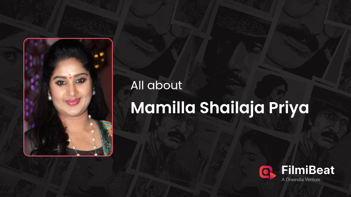 Mamilla Shailaja Priya Biography | Mamilla Shailaja Priya Boyfriend ...