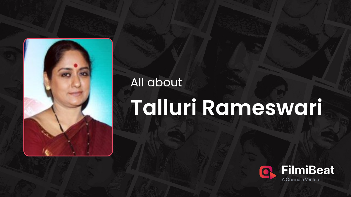 Talluri Rameswari Biography | Talluri Rameswari Boyfriend, Husband ...
