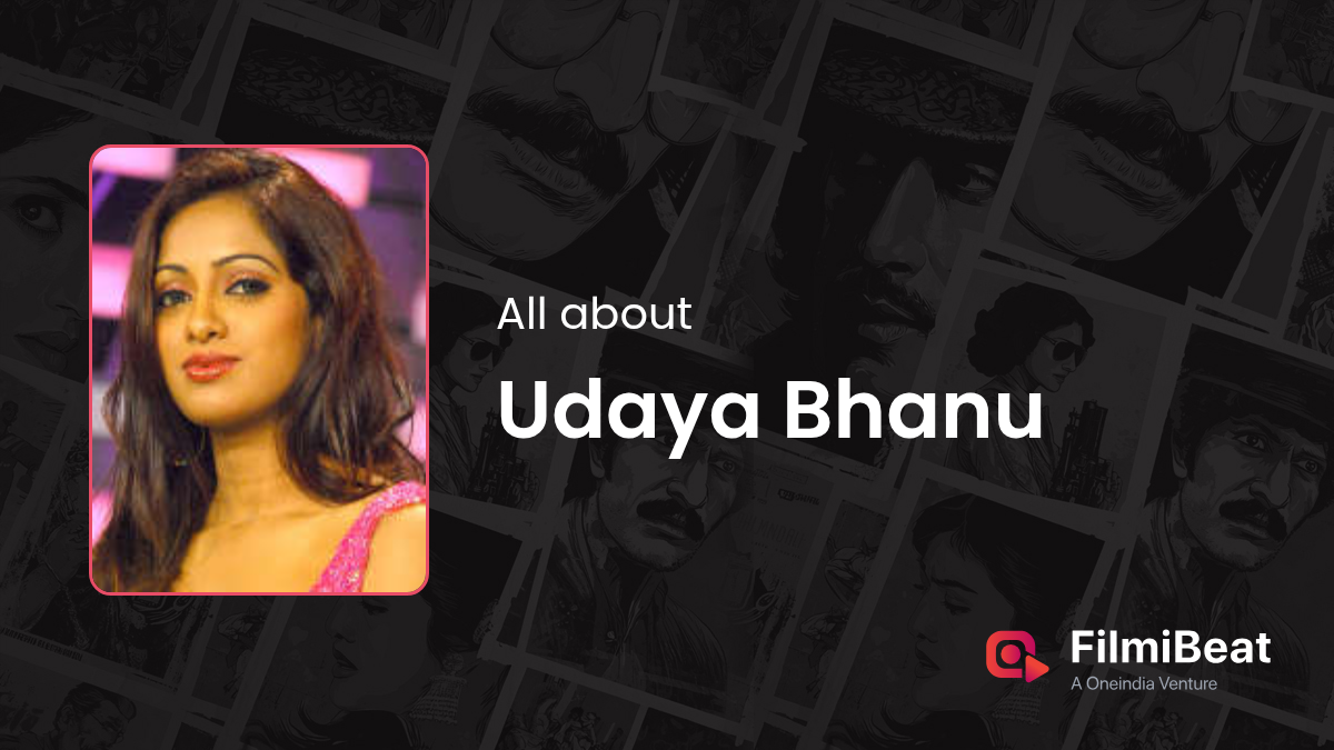 Udaya Bhanu Biography | Udaya Bhanu Boyfriend, Husband, Family & Net ...