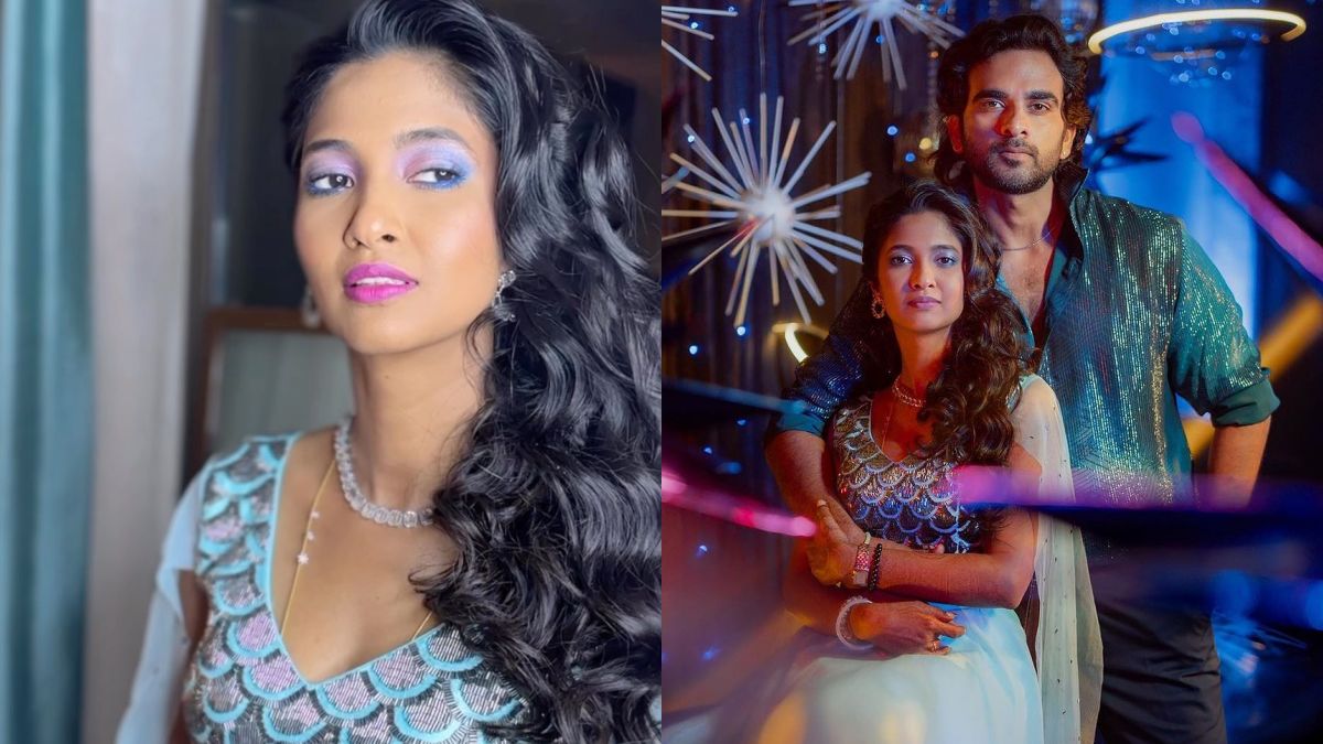 Keerthi Pandian: மேக்கப் போட்டு திருமண வரவேற்புக்கு கீர்த்தி பாண்டியன் ...