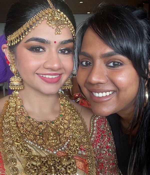 விஜயகுமார் பேத்தி திருமணத்தில் அன்பு நிறைந்து இருந்தது.. தியா செம ...