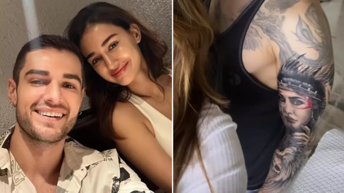 கங்குவா ஹீரோயினை கையிலேயே டாட்டூவா வரைஞ்சு வச்சிருக்காரே.. திஷா ...