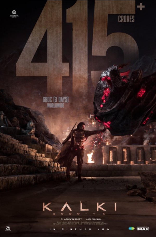 Kalki 2898 AD Day4: 1000 கோடி டார்கெட்.. பாக்ஸ் ஆஃபீஸில் பட்டையைக் கிளப்பும் கல்கி வசூல் விபரம் ...