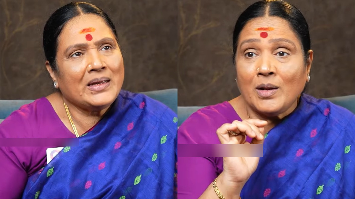 நடிகையை சாக்கடை புழுவா பாக்குறாங்க.. கொந்தளித்த சாந்தி வில்லியம்ஸ் ...