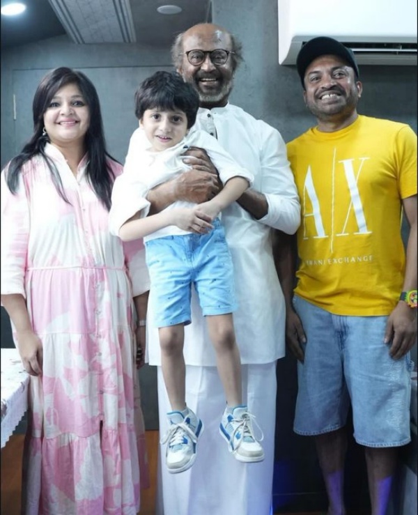 Coolie: குடும்பத்துடன் தலைவர் தரிசனம்.. சூப்பர் ஸ்டாரைச் சந்தித்த கூலி ...