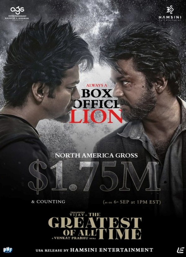 GOAT Box Office Day 17:வட இந்தியாவில் வாகை சூடும் தளபதியின் கோட் ...