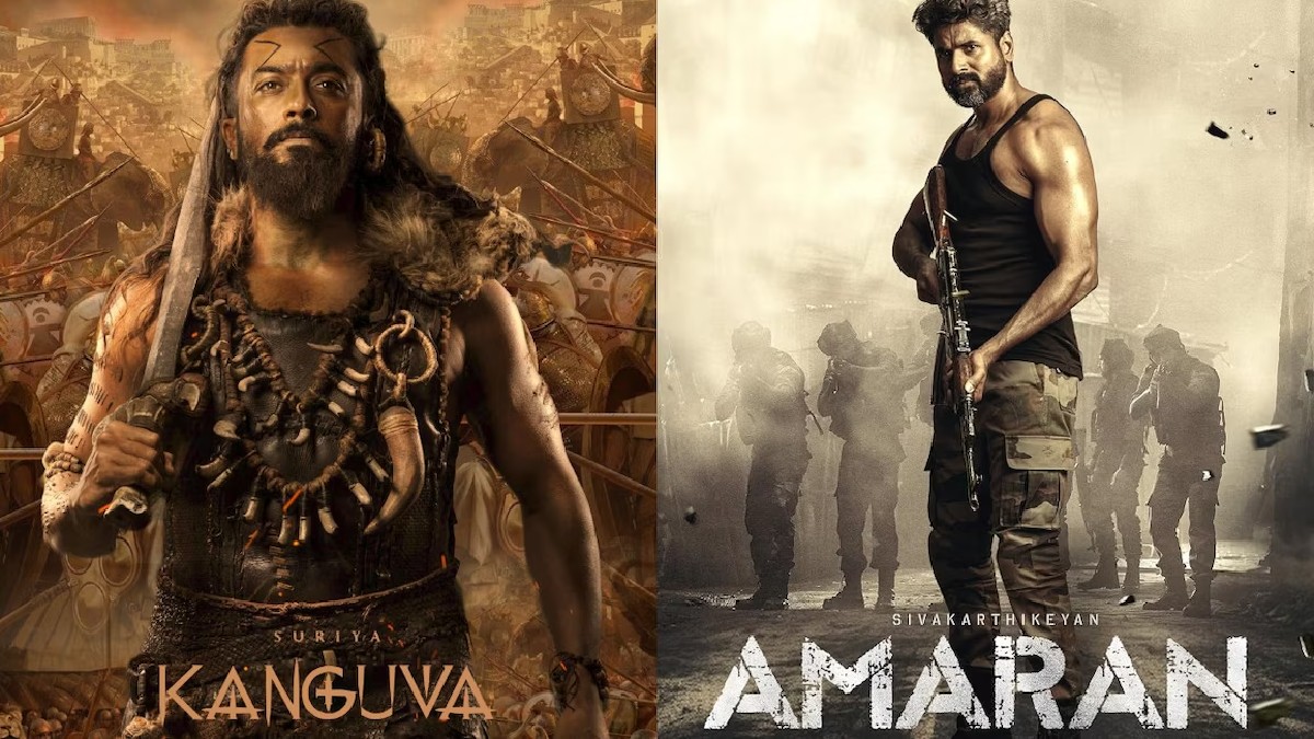 Kanguva vs Amaran Day 1: கங்குவா! சிவகார்த்திகேயன் உடன் ஸ்பேரிங் போட்ட ... Kanguva vs Amaran Day 1: கங்குவா! சிவகார்த்திகேயன் உடன் ஸ்பேரிங் போட்ட ...