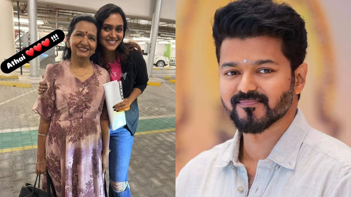 இன்ஸ்டாகிராம் பிரபலத்திற்கும் விஜய்க்கும் இப்படி ஒரு உறவா? அட இது ...