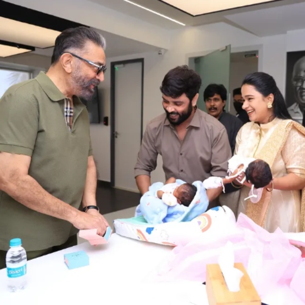 சினேகன் - கன்னிகா இரட்டை குழந்தையின் பெயர் என்ன தெரியுமா? கவிஞரே அசத்திப்புட்டீங்க! | snehan and ...