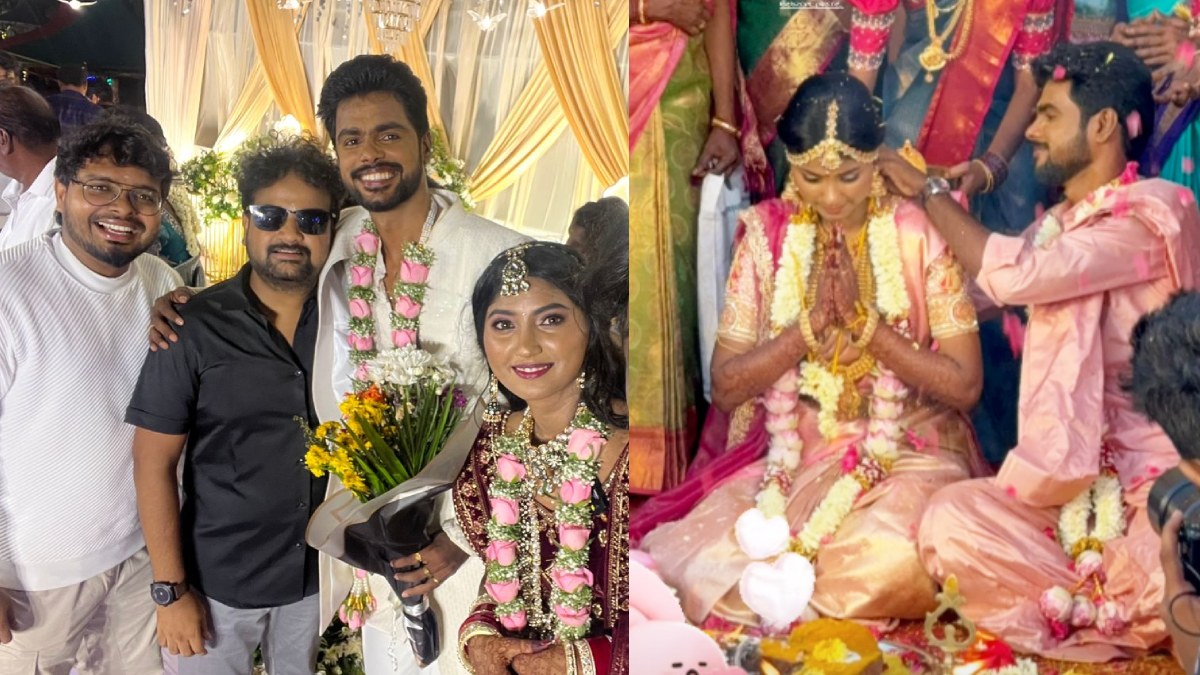 Micset Sriram Marriage: பாண்டிச்சேரியில் மஜாவாக நடைபெற்ற மைக் செட் ...