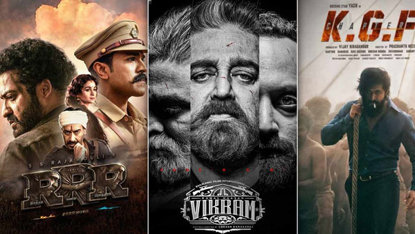 IMDB's Top 10 movies తెలుగు, కన్నడ సినిమాల హవా.. RRR, కేజీఎఫ్2, విక్రమ్‌కు ఎన్నో స్థానమంటే ...