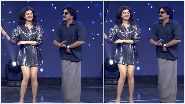 Ram Charan బుల్లితెరపైకి తొలిసారి పవన్ కల్యాణ్, రామ్ చరణ్... హీరోయిన్ ప్రణితతో కలిసి చిందులు ...