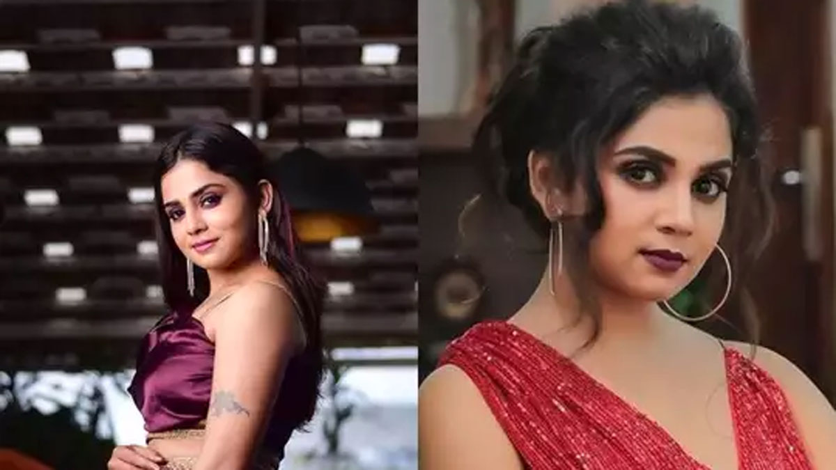 Raksha Gowda: స్లీవ్‌లెస్ సింగిల్ పీస్ డ్రెస్‌లో వసు మేడమ్ వయ్యారాలు ...