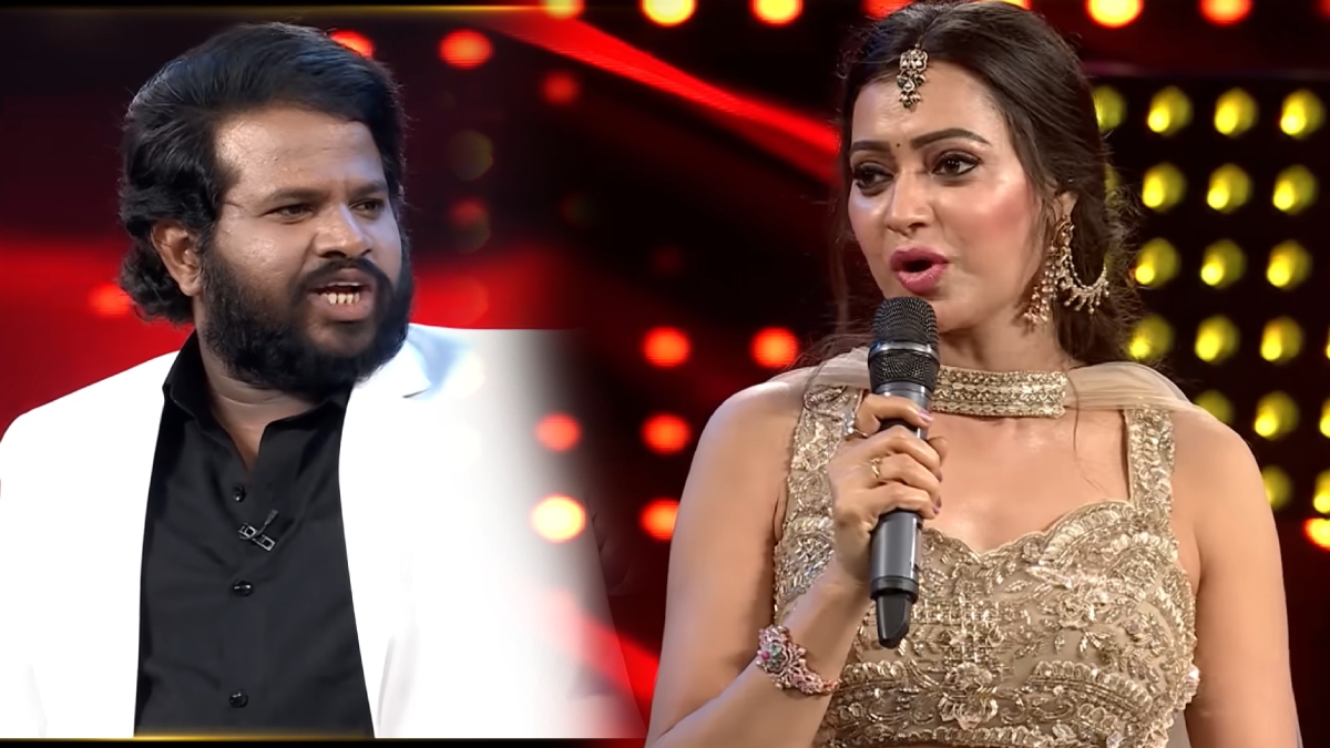 నీకంత సీన్ లేదు.. హైపర్ ఆదిపై రెచ్చిపోయిన యాంకర్ సౌమ్యా రావు | Anchor ...