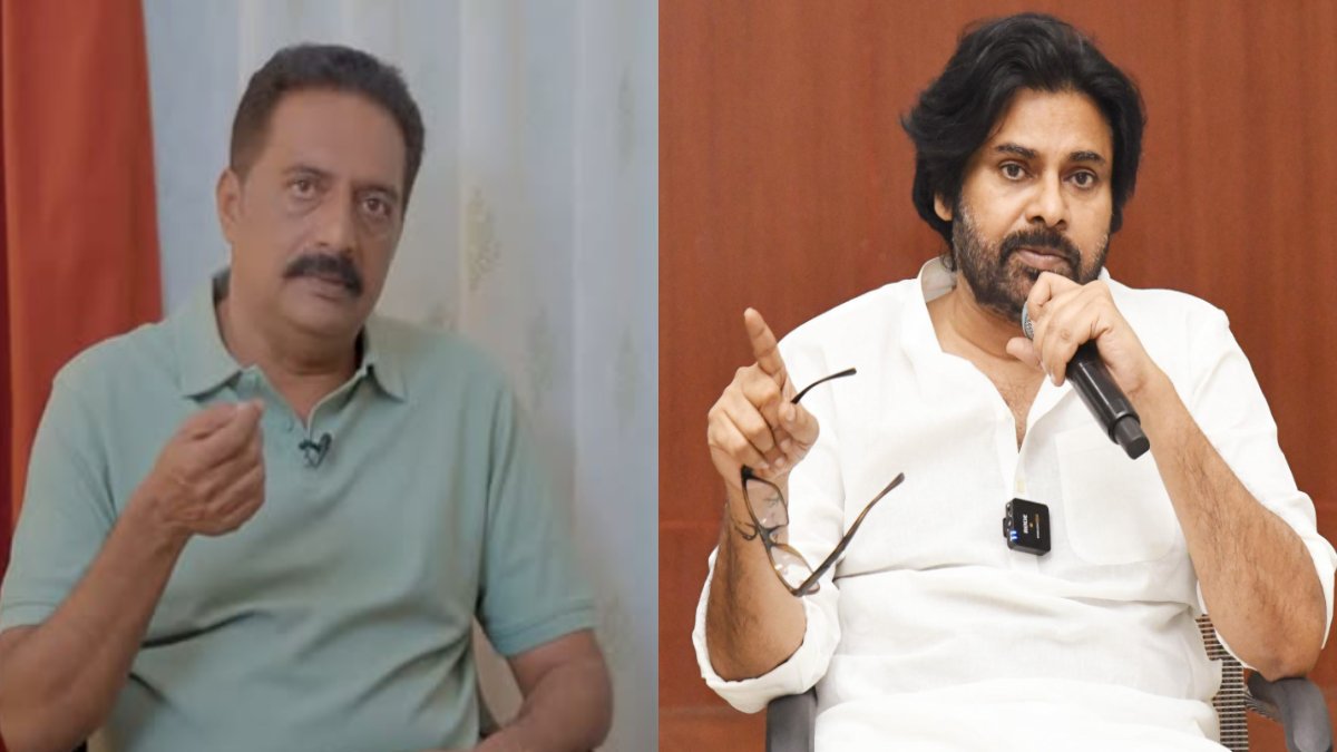 Pawan Kalyan Vs Prakash Raj: ఛీ.. ఛీ అంటూ పవన్ కల్యాణ్‌పై ప్రకాశ్ రాజ్ కామెంట్ | Prakash Raj ...