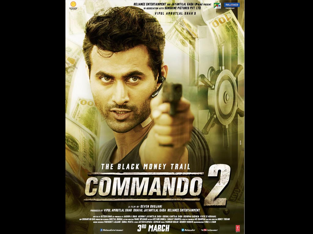 Commando 2 Movie HD Wallpapers | Commando 2 HD Movie Wallpapers Free ...