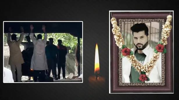 Vikas Sethi Funeral: पंचतत्व में विलीन हुए विकास सेठी,बेटी-बीवी का रो ...