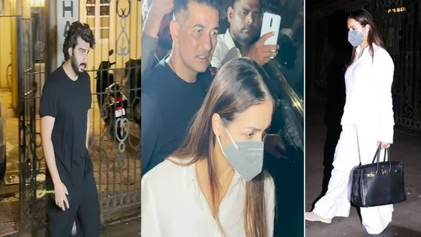 Malaika Arora Father Death: Malaika Arora leaves mom's house; Arjun ...