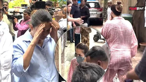 Malaika Arora Father Death:पिता की मौत के बाद रोते हुए घर पहुंची ...