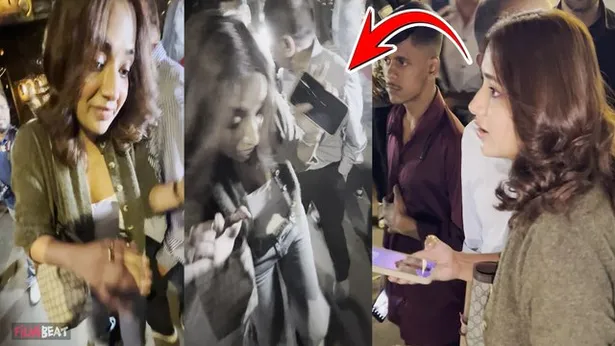 Bigg Boss ott 2 fame Jiya Shankar Mobbed by Uncontrollable Crowd, Video Viral - Filmibeat