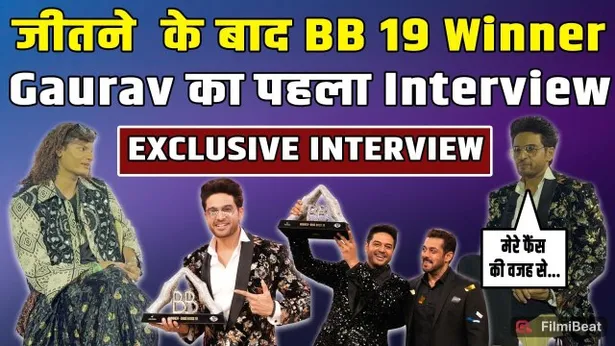 Gaurav Khanna First interview after winning Bigg Boss 19, GK talks about his Game, other ...