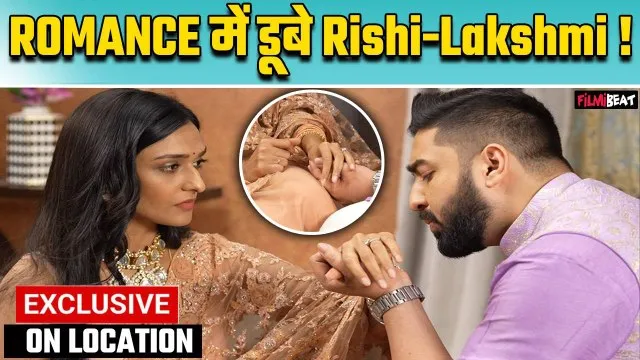 BhagyaLakshmi On Location: Rishi and Lakshmi's Growing Romance - Filmibeat